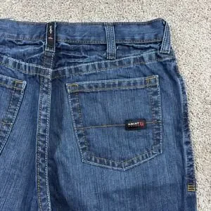 Ariat | Jeans | Ariat Fr M4 Relaxed Boot Men 34x3 Dark Wash Flame ...